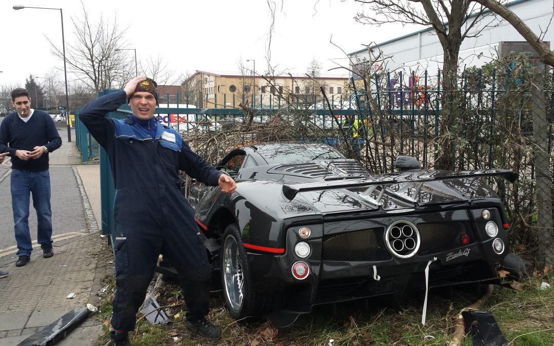 Pagani Zonda Crash – Tony Fowkes Automobiles